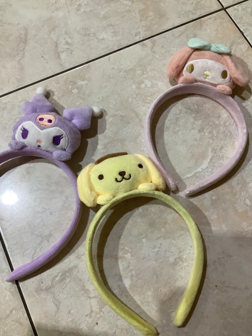 bando headband sanrio anak anak aksesoris rambut my melody kuromi ...