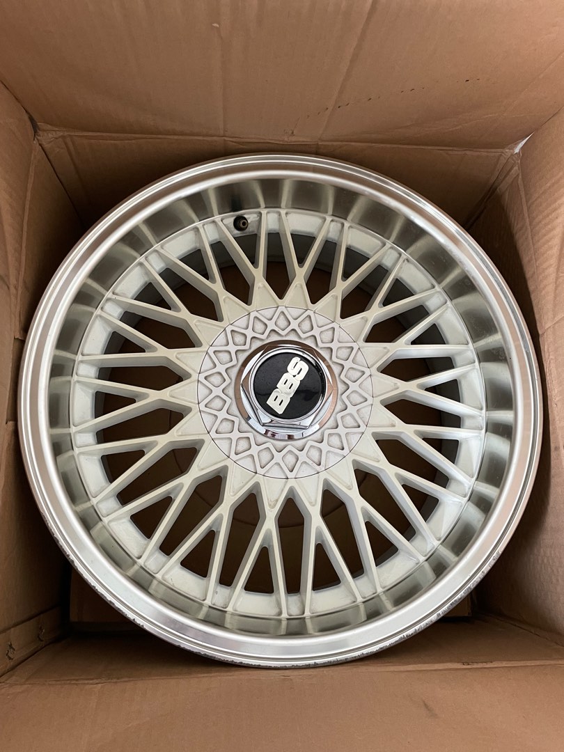BBS RZ Mags 17s 4 Holes, Car Parts & Accessories, Mags and Tires on ...