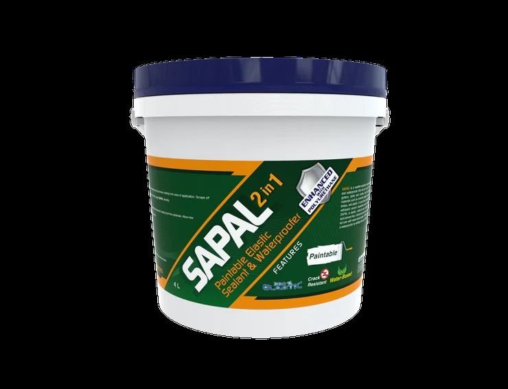 BUILDRITE BLOCKOUT SAPAL 2 in 1 ELASTIC SEALANT AND WATERPROOFER (100g or 1kg Liter or 4L Gallon ...