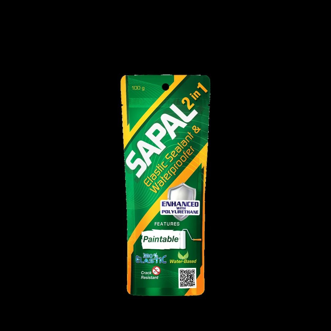 BUILDRITE BLOCKOUT SAPAL 2 in 1 ELASTIC SEALANT AND WATERPROOFER (100g or 1kg Liter or 4L Gallon ...