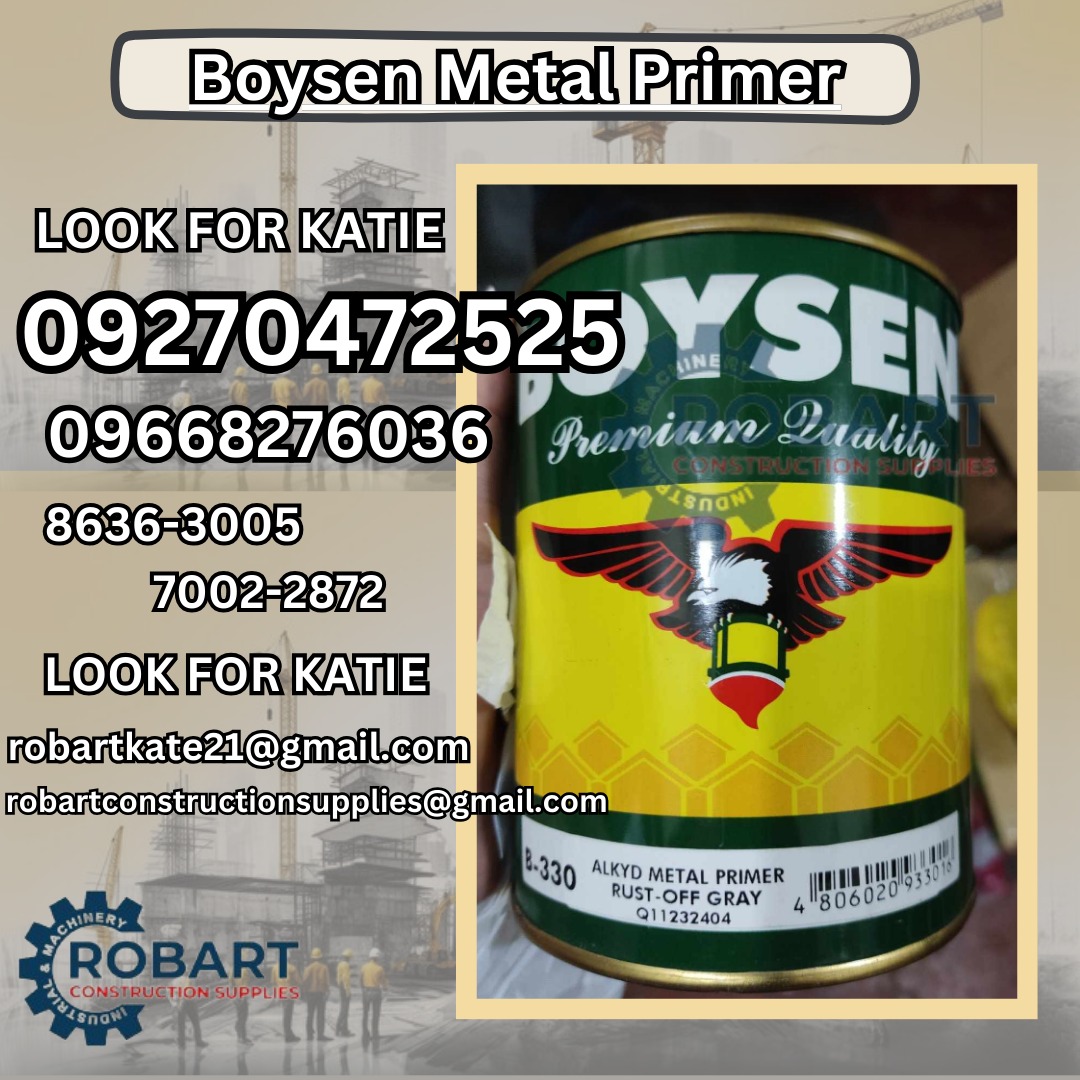 Boysen Metal Primer Rust Off Gray, Commercial & Industrial ...