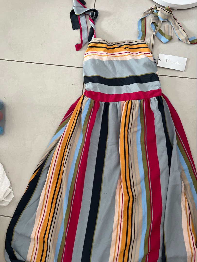 Brand new beach self tie dress with tag, Women's Fashion, Dresses ...