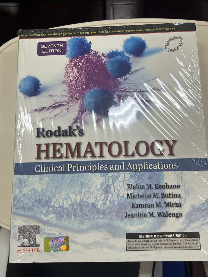 BRAND NEW RODAK'S HEMATOLOGY 7TH EDITION SEALED, Hobbies & Toys, Books ...