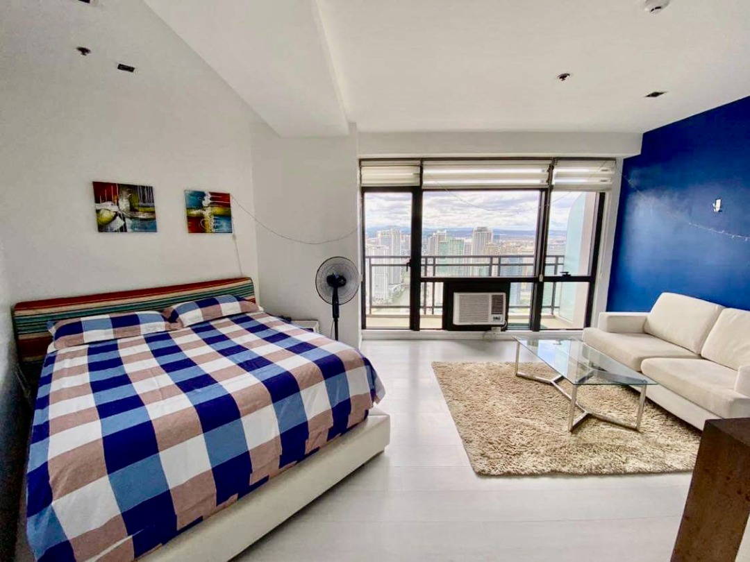Bright Airbnb Studio Unit For Sale at The Gramercy Residences Century ...