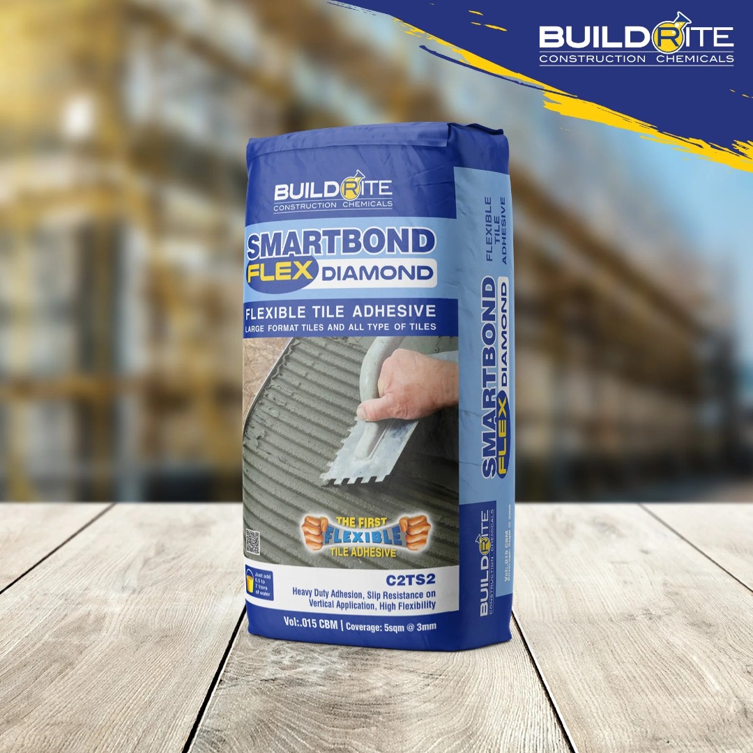 BUILDRITE SMARTBOND FLEX DIAMOND TILE ADHESIVE C2TS2, Commercial ...