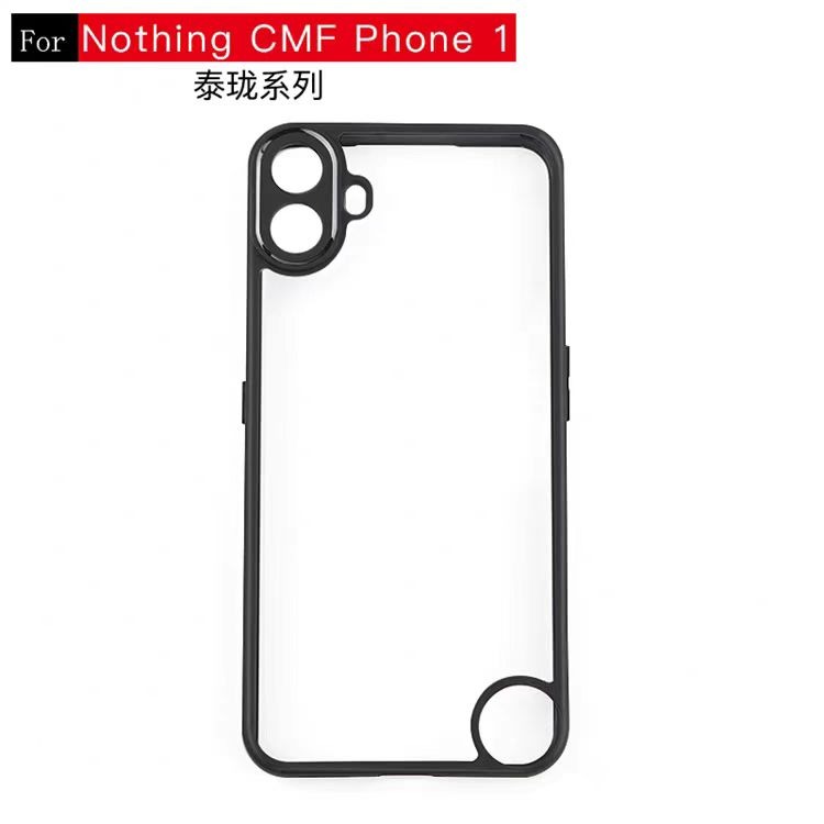 CMF Phone 1 Clear Back Armor Case - Black, Mobile Phones & Gadgets ...