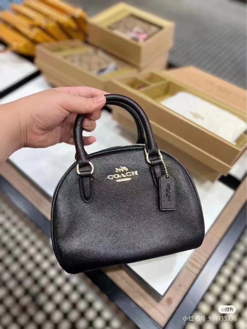 Coach Sydney bowling bag handbag CA292 CA591, Luxury, Bags & Wallets on ...