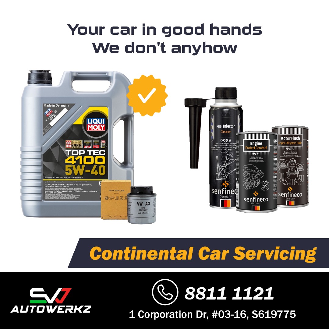Continental Car Servicing Package, Engine Oil Change, Oil Change ...