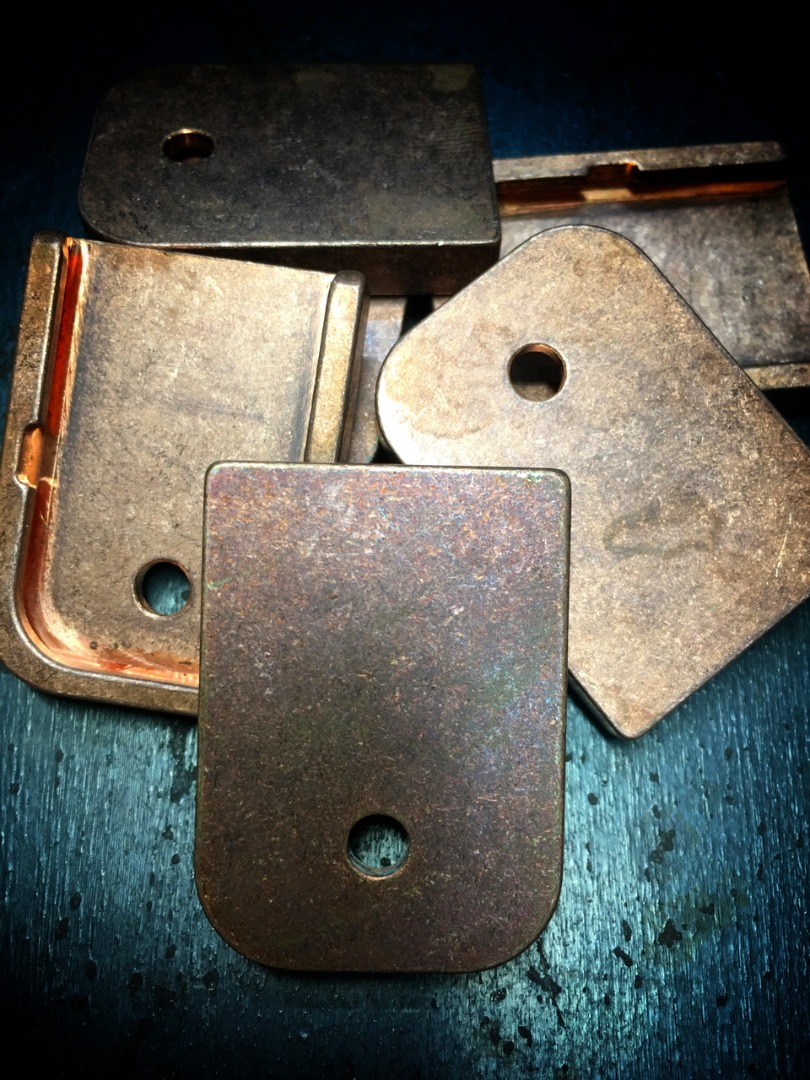 Copper RAW Mag Plates Standard Glock 17- Glock 41, Everything Else ...