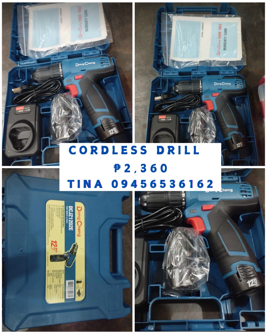 Cordless drill, Commercial & Industrial, Construction & Building ...