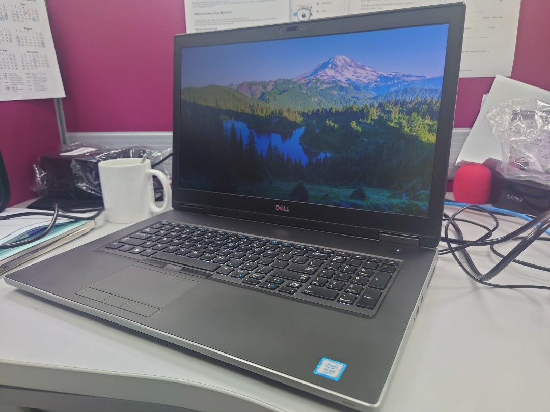 Dell Precision 7740 Xeon E2276M 96gb DDR4 Quadro RTX5000 16gb DDR6 ...