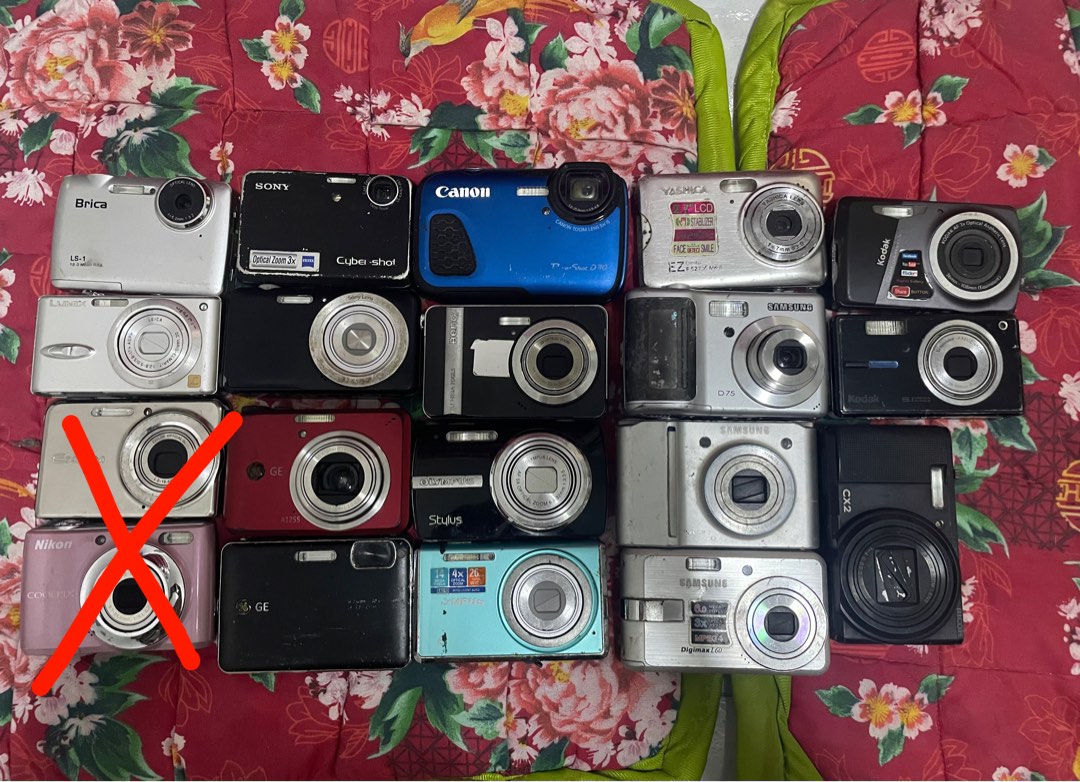 digicam camera as is nikon lumix olympus, Photography, Cameras on Carousell