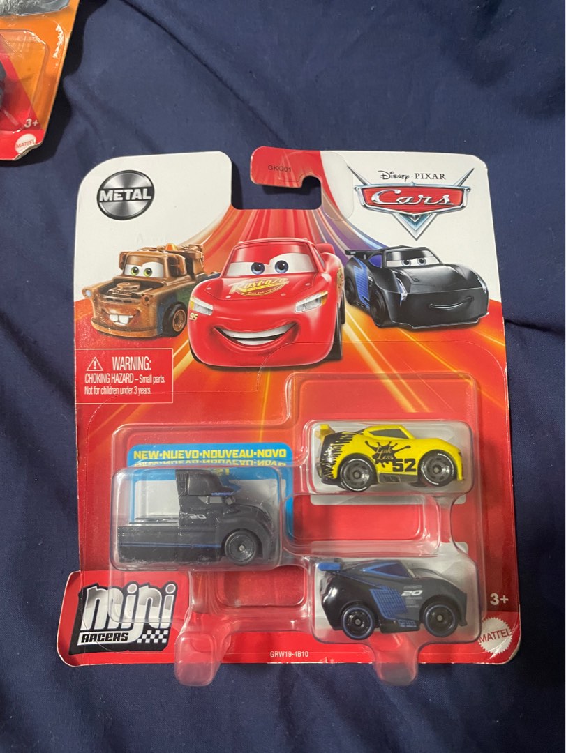 Disney pixar mini racers 3 pack, Hobbies & Toys, Toys & Games on Carousell