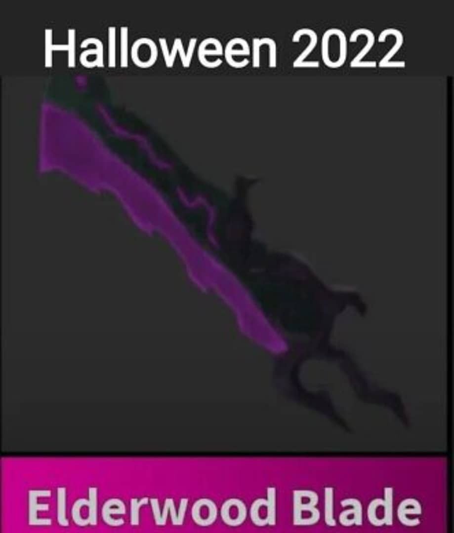 Elderwood blade Mm2 Murder Mystery 2, Video Gaming, Video Games, Others ...