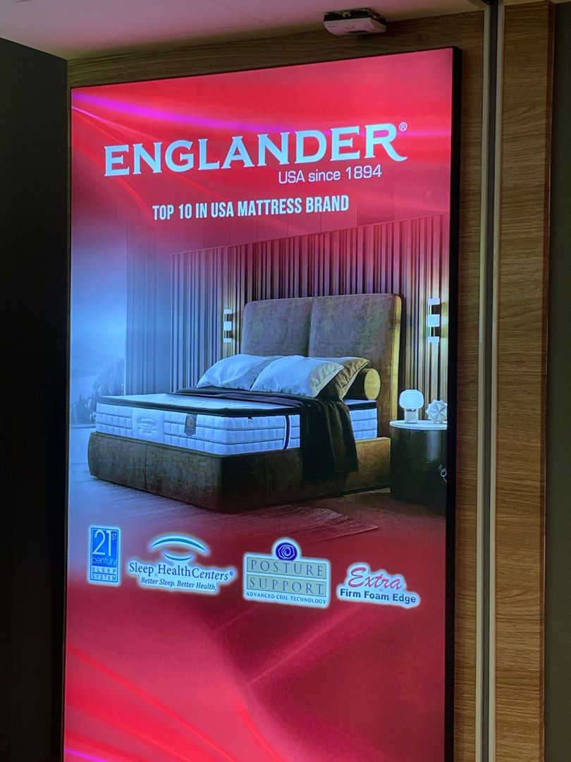 Englander Bed with frame, Furniture & Home Living, Furniture, Bed ...