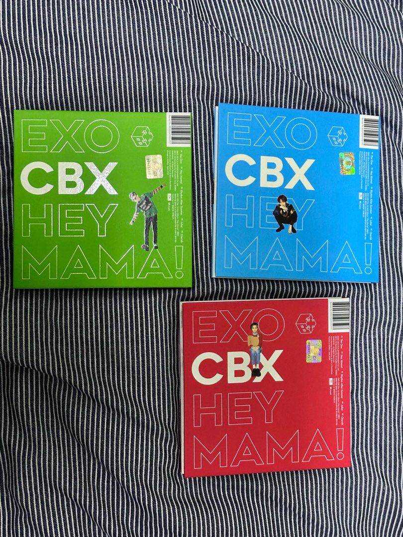 EXO-CBX Hey Mama! Album, Hobbies & Toys, Collectibles & Memorabilia, K ...