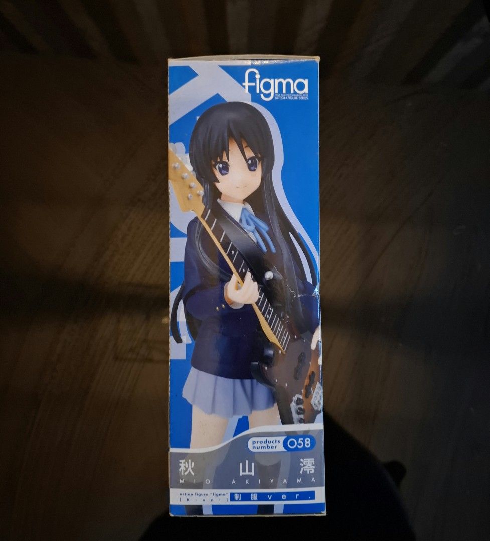 Figma Mio Akiyama from K-On! (Original), Hobbies & Toys, Collectibles ...