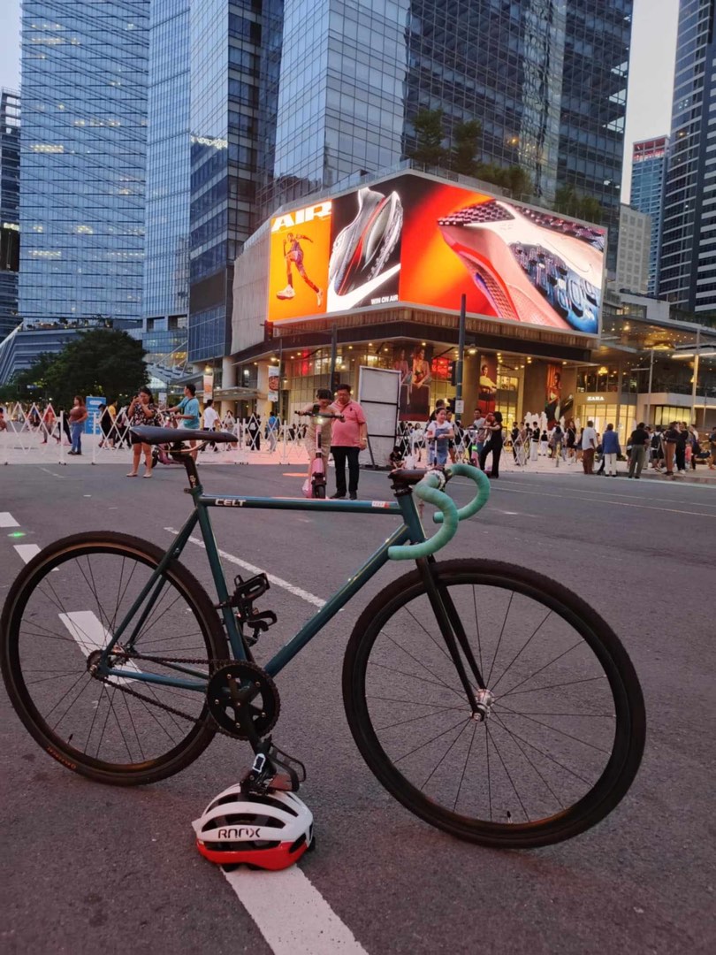 FIXED GEAR BIKE CELT 2K23 RUSH, Sports Equipment, Bicycles & Parts ...