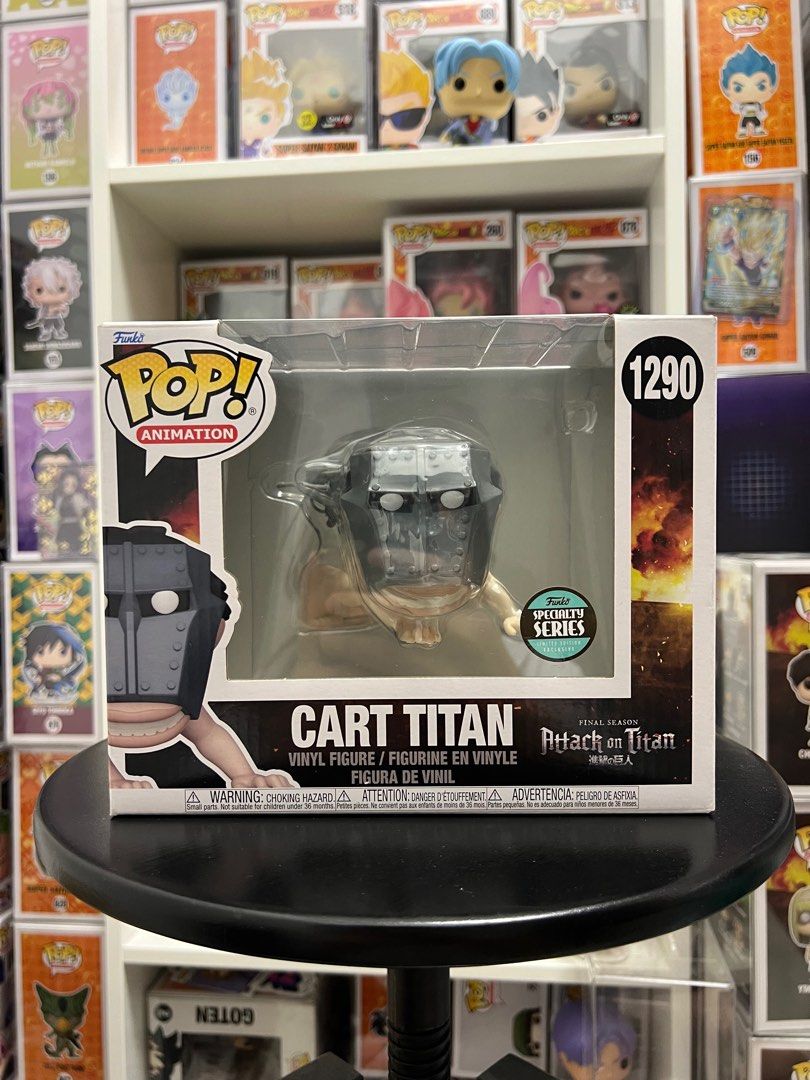 FUNKO POP CART TITAN, Hobbies & Toys, Toys & Games on Carousell