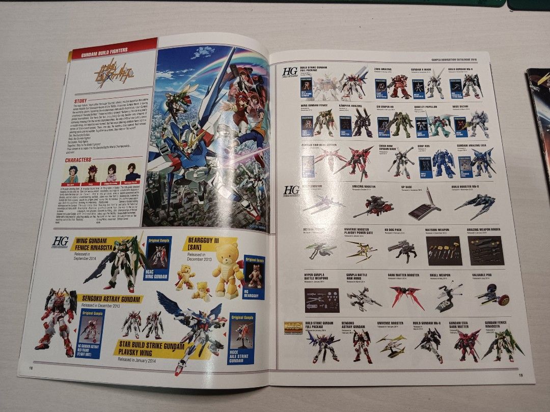 Gunpla Navigation Catalogue 2015 & 2016, Hobbies & Toys, Books ...