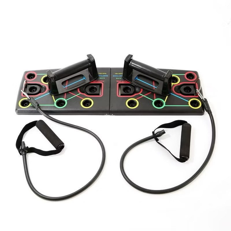 Gym board MULTIFUNCTIONAL PUSH UP RACK BOARD SYSTEM MEN WOMEN EXERCISE ...