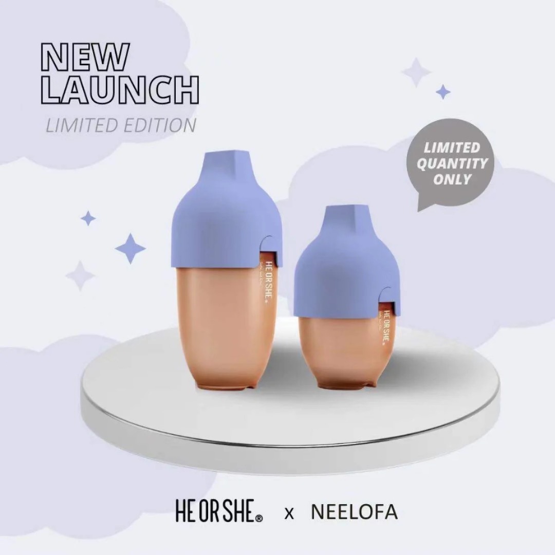 HE OR SHE NEELOFA (LIMITED) Ultra Wide Neck Baby Bottle - Purple ...