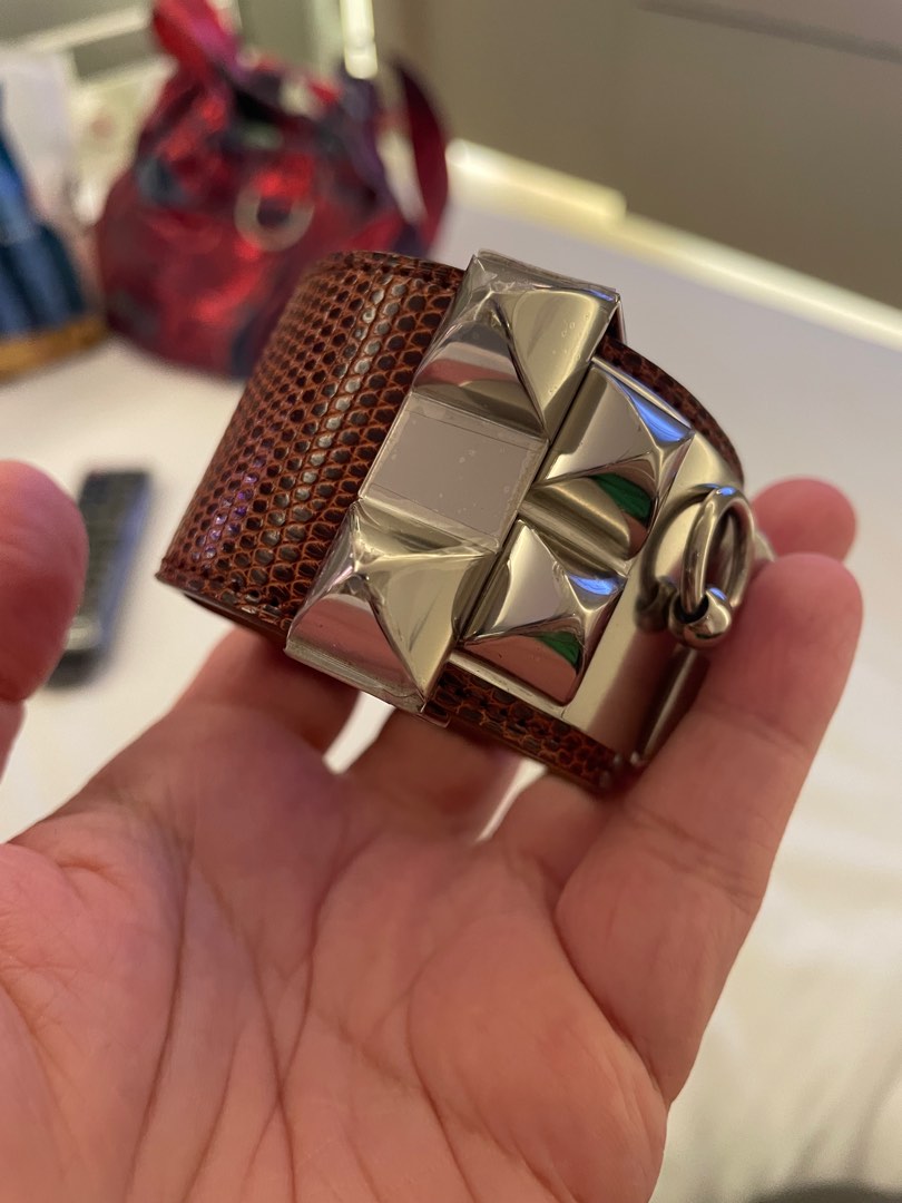 Hermes Lizard CDC, Luxury, Accessories on Carousell