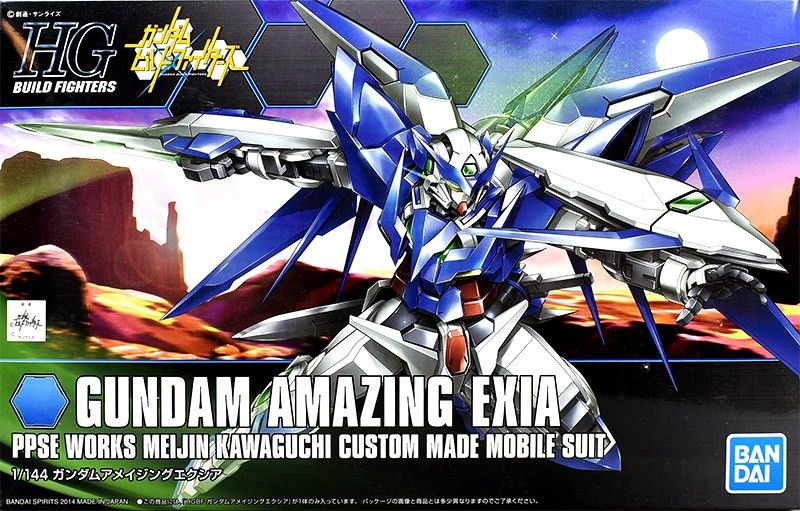 HG Gundam Amazing Exia Model kit Mobile suit Gundam build fighter High ...