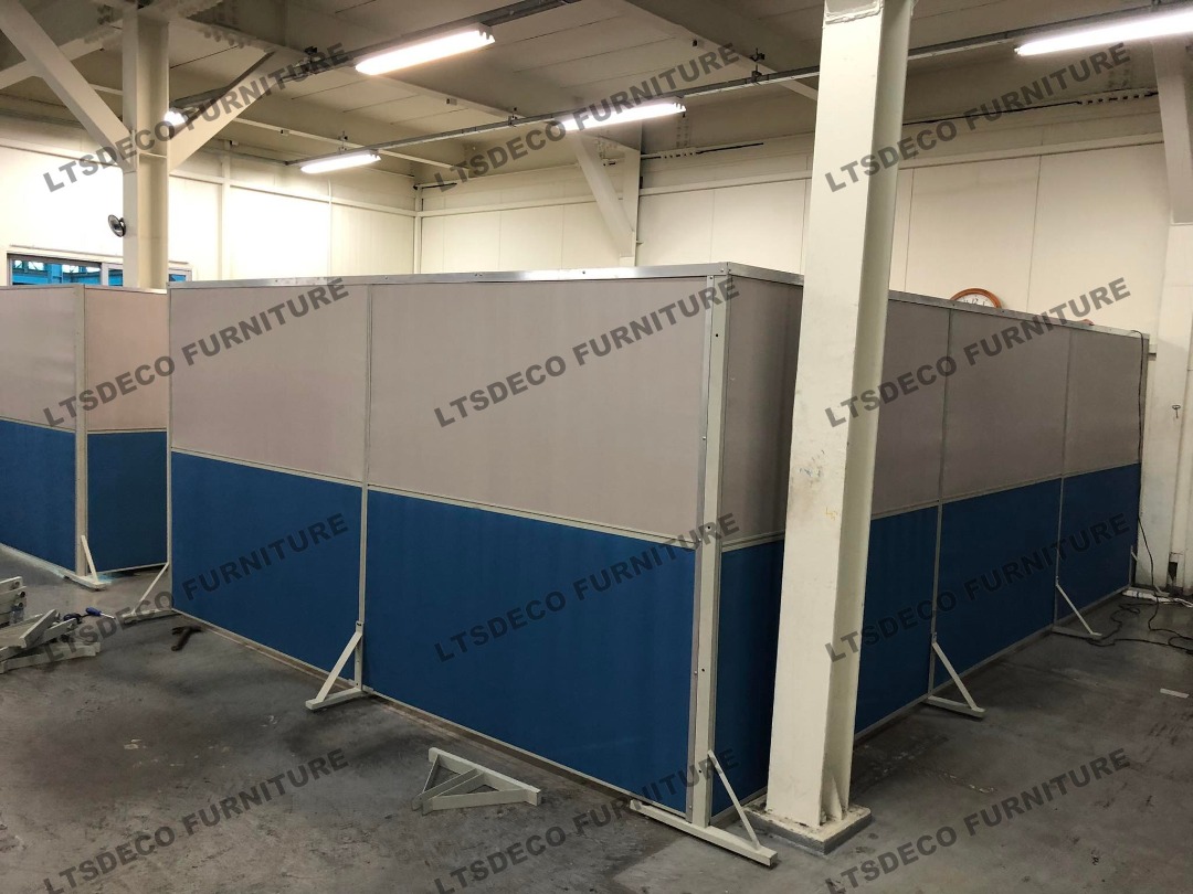 HIGH PANEL DIVIDERS OFFICE PARTITION FURNITURE SUPPLY, Furniture & Home ...