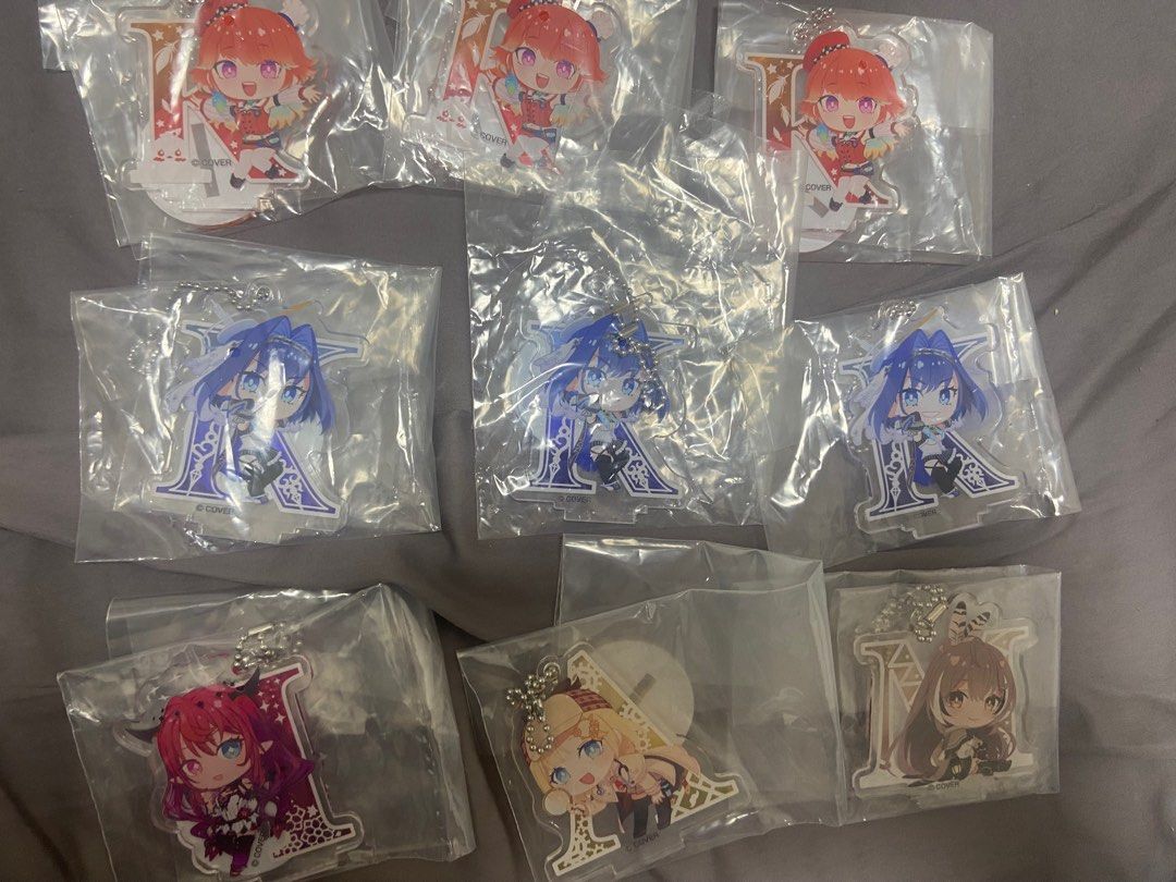 Hololive EN mini acrylic stands, Hobbies & Toys, Memorabilia ...