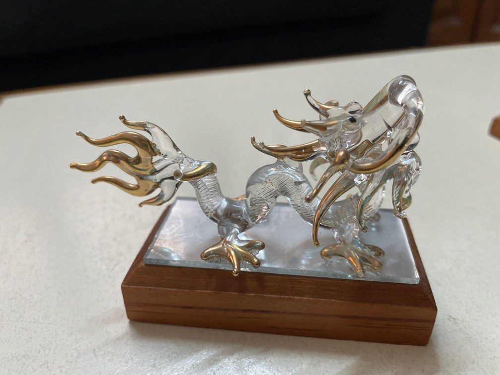 Home deco dragon and swan, Furniture & Home Living, Home Decor, Other ...