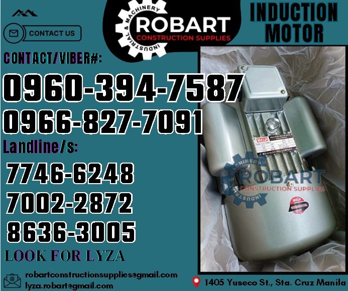 Induction Motor Meiji, Commercial & Industrial, Construction Tools ...