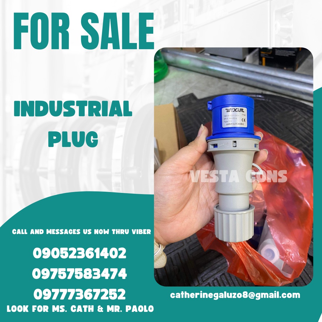 INDUSTRIAL PLUG, Commercial & Industrial, Industrial Equipment on Carousell
