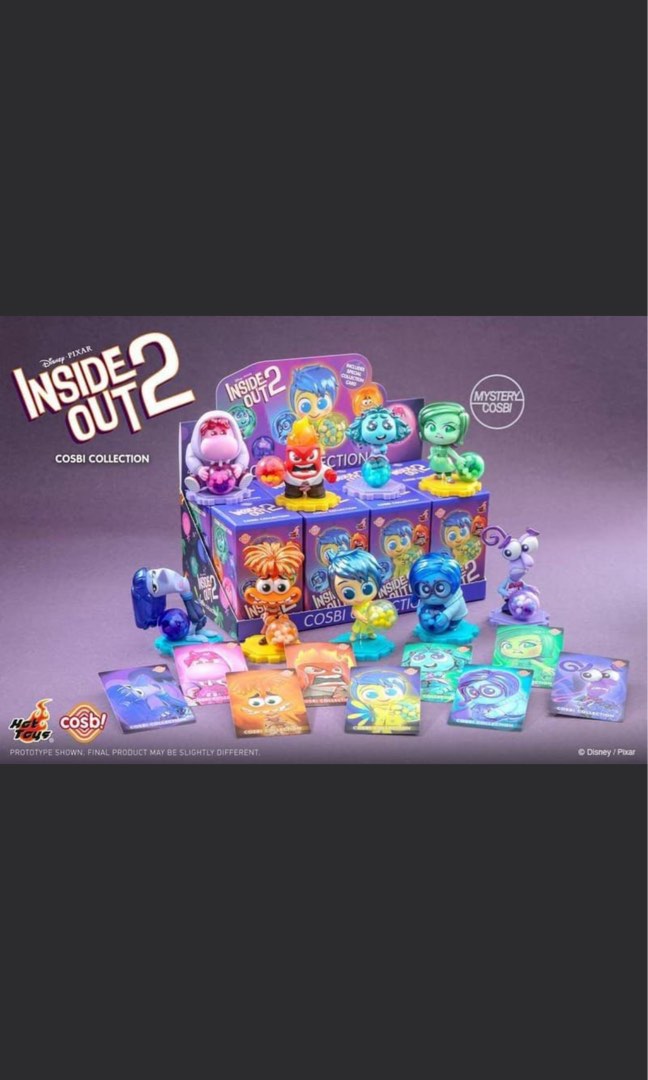 Inside Out 2 盲盒 呀焦 拆盒無拆袋, 興趣及遊戲, 玩具 & 遊戲類 - Carousell