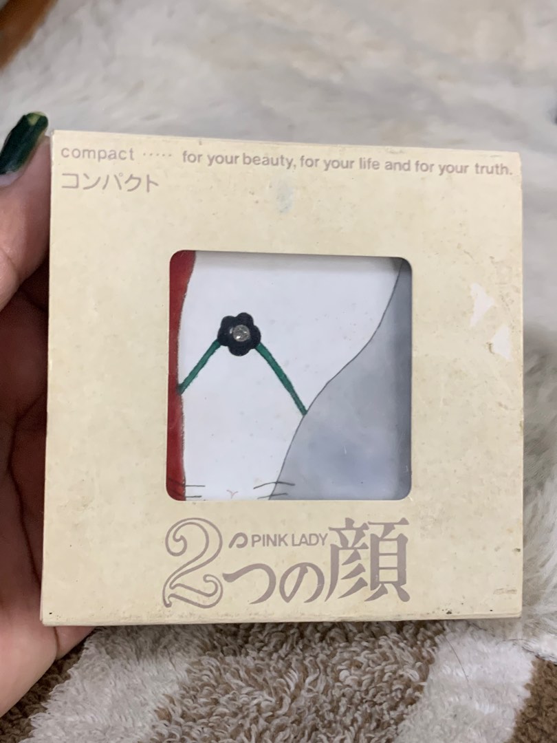 Japan cute powder compact mirror, Women's Fashion, Watches ...