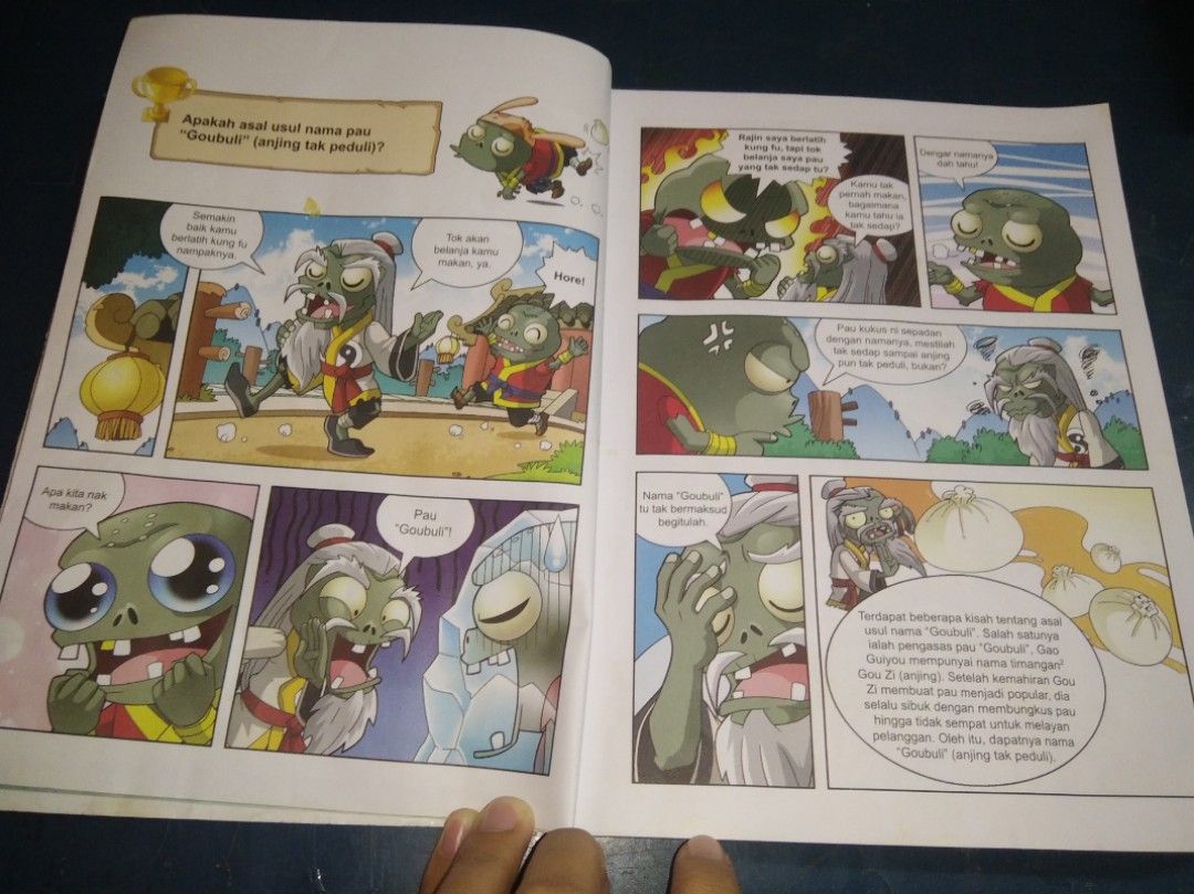 KOMIK PLANTS VS ZOMBIE | SOAL JAWAN SAINS | MAKANAN ISTIMEWA, Hobbies ...