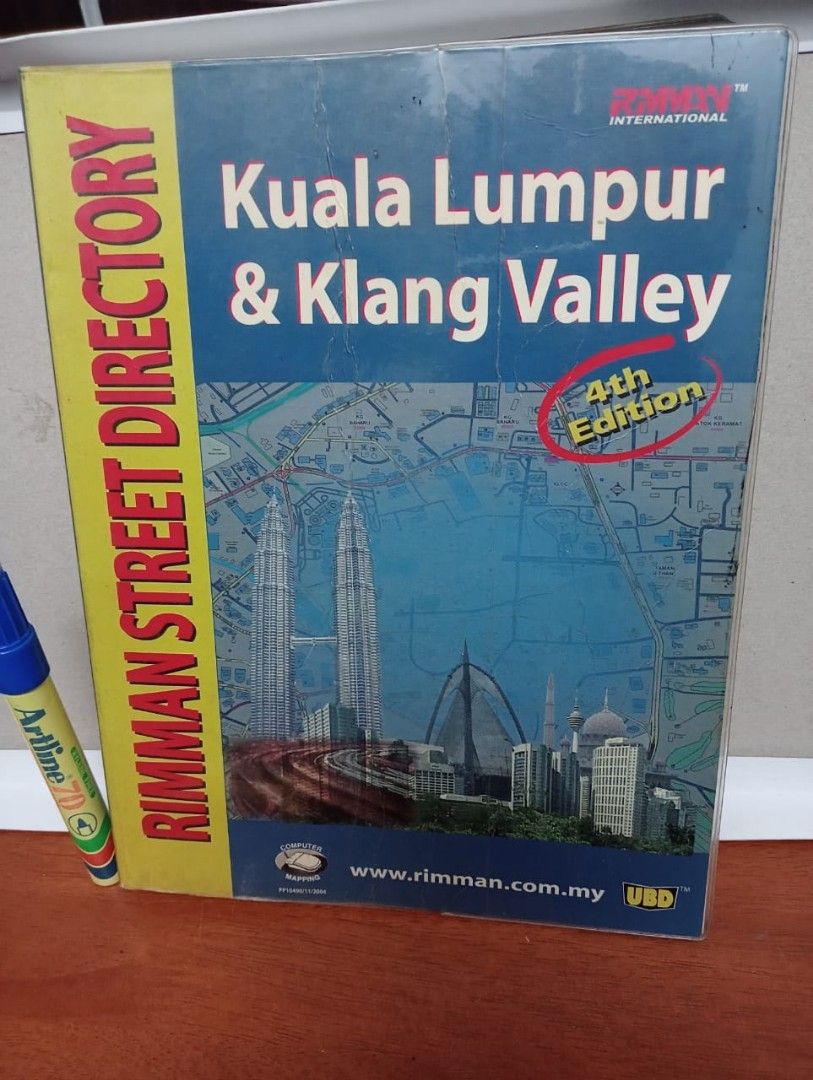 Kuala Lumpur & Klang Valley Street Directory, Hobbies & Toys, Books ...