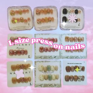 press on nails （M size）, Beauty & Personal Care, Hands & Nails on Carousell