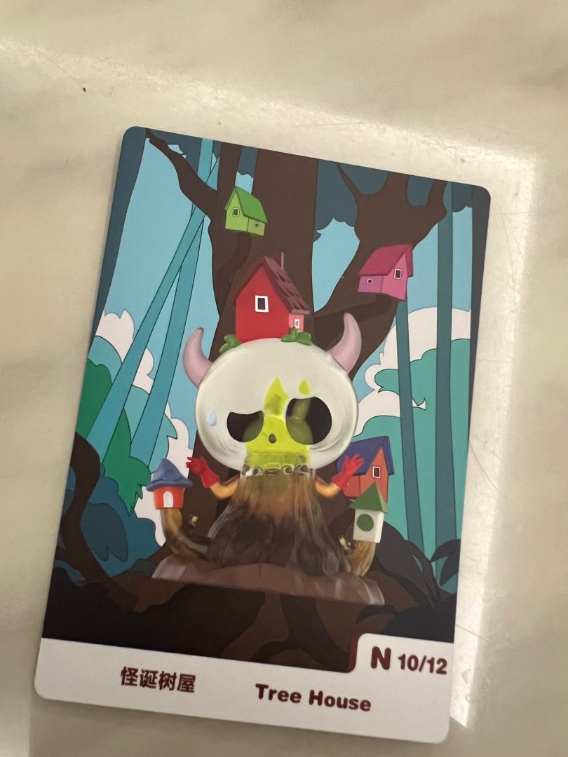 Labubu Almost Hidden Tree house, Hobbies & Toys, Toys & Games on Carousell