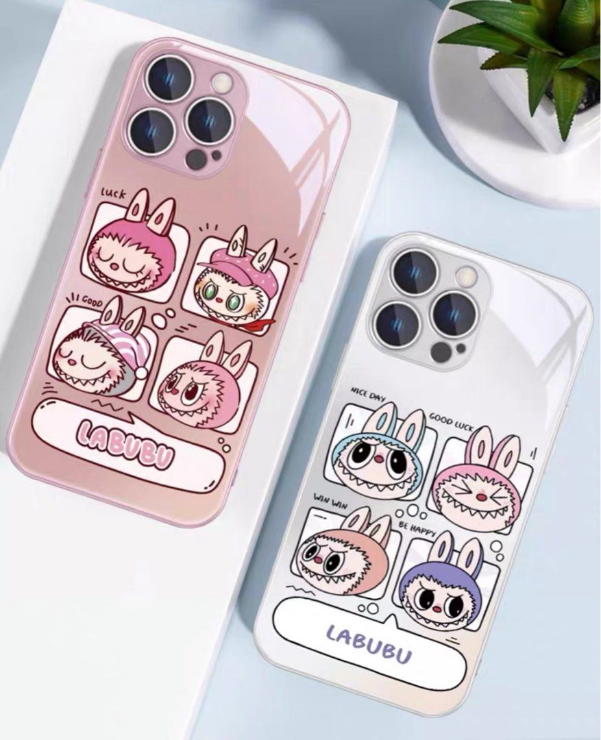 Labubu couple phone casing, Mobile Phones & Gadgets, Mobile & Gadget ...