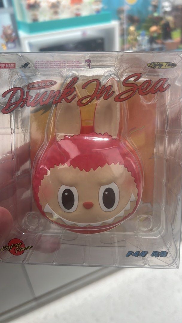 Labubu Portable fan, Hobbies & Toys, Toys & Games on Carousell