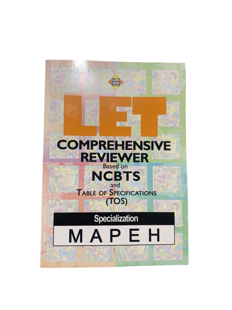 LET Comprehensive Reviewer - MAPEH, Hobbies & Toys, Books & Magazines ...