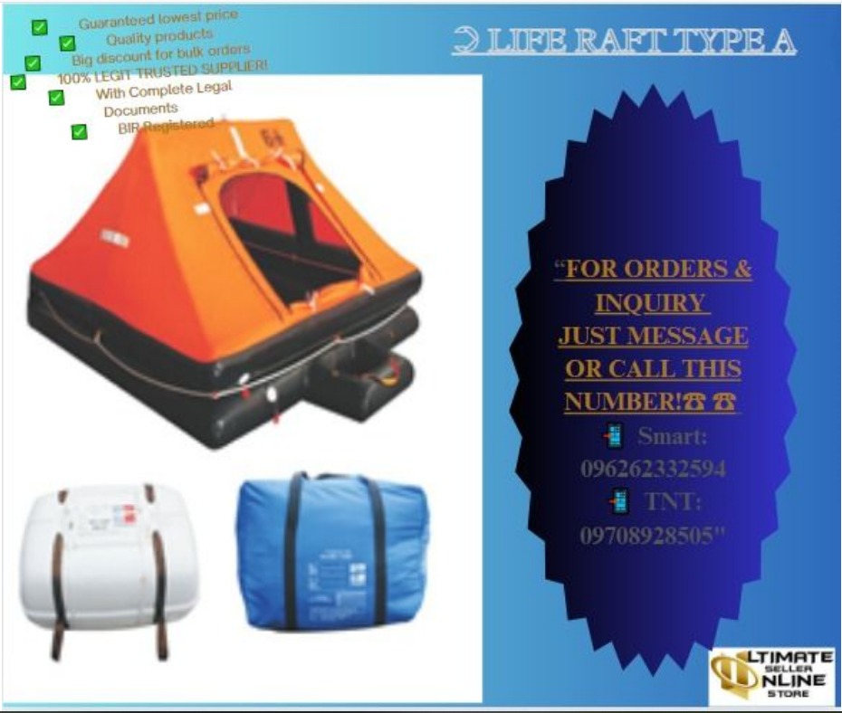 Lift Raft Type A, Everything Else, Others on Carousell