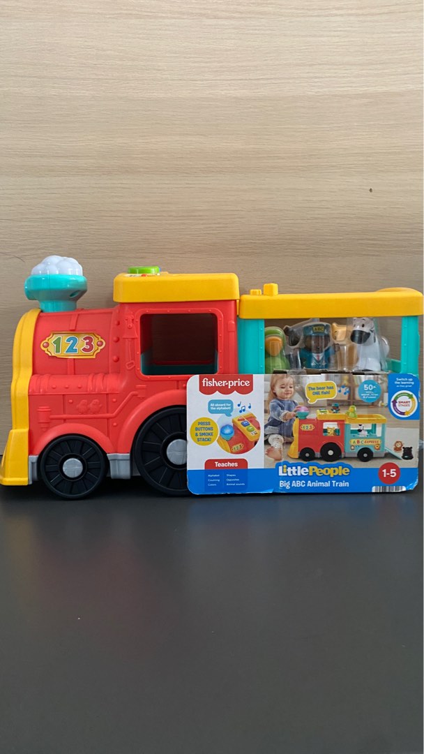 Little people ABC Train, Bayi & Anak, Mainan & Baby Walker di Carousell