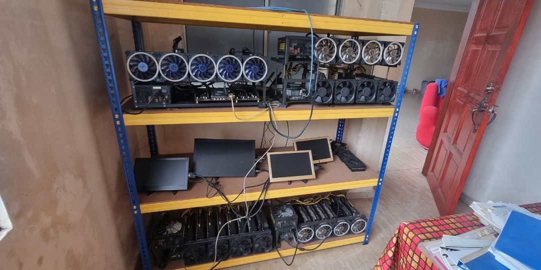 Mining Rig, Computers & Tech, Parts & Accessories, Computer Parts on Carousell