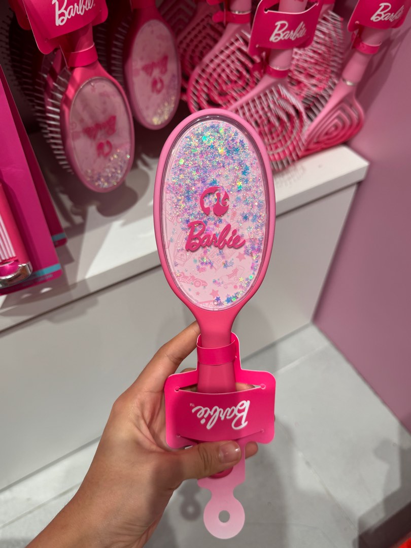 Miniso Barbie Pink Hair Comb Brush, Women's Fashion, Watches ...