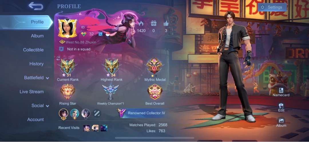 MLBB Renowned Collector Account, Video Gaming, Video Games, Others on ...