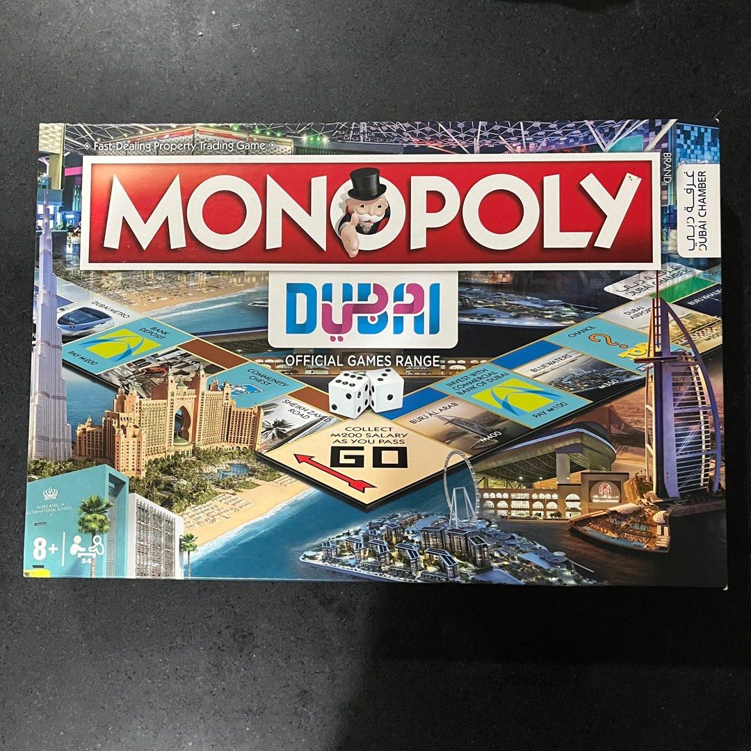 Monopoly Dubai Edition Board Game, Hobbies & Toys, Toys & Games on ...