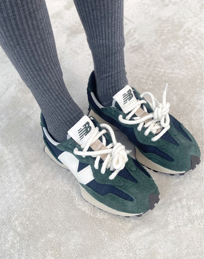 New balance 327 WVD Green Brailed U327WVD, 男裝, 鞋, 波鞋 - Carousell
