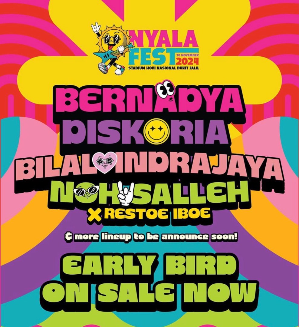 NYALA FEST 2024 (FESTIVAL STANDING)(2Pcs), Tickets & Vouchers, Event ...